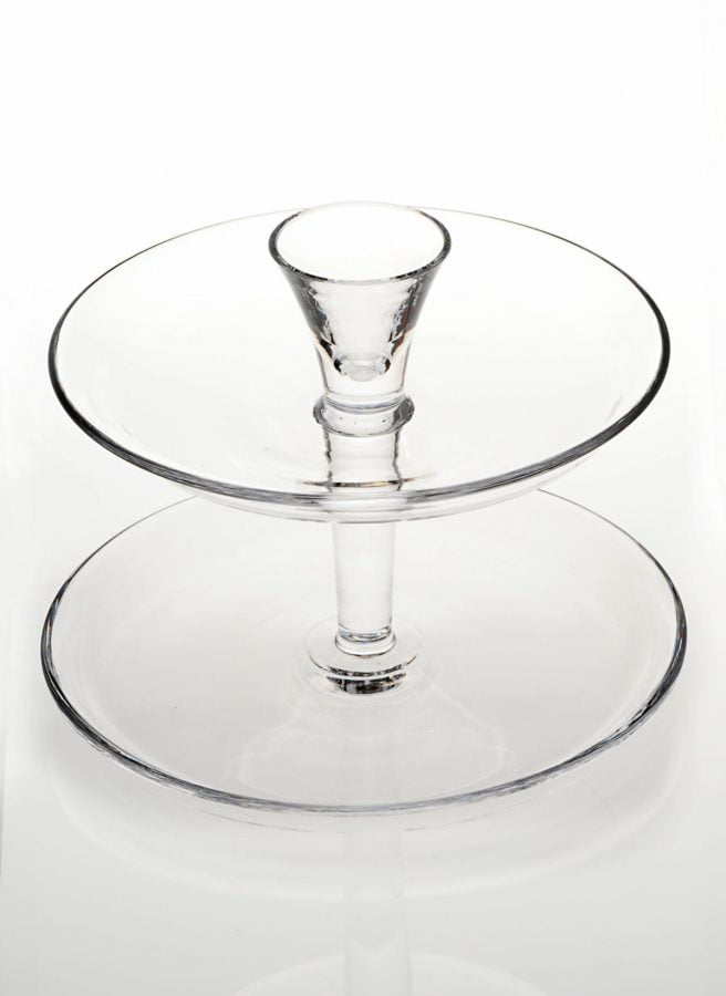 2 Tier Serving Plate (31645) – Petrolea Malta